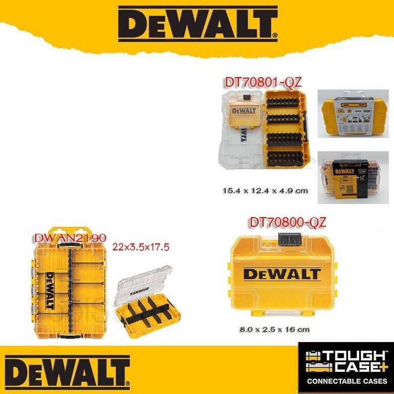 Hộp đựng dụng cụ mini DeWALT TOUGH CASE DT70800-QZ | DT70801-QZ ...