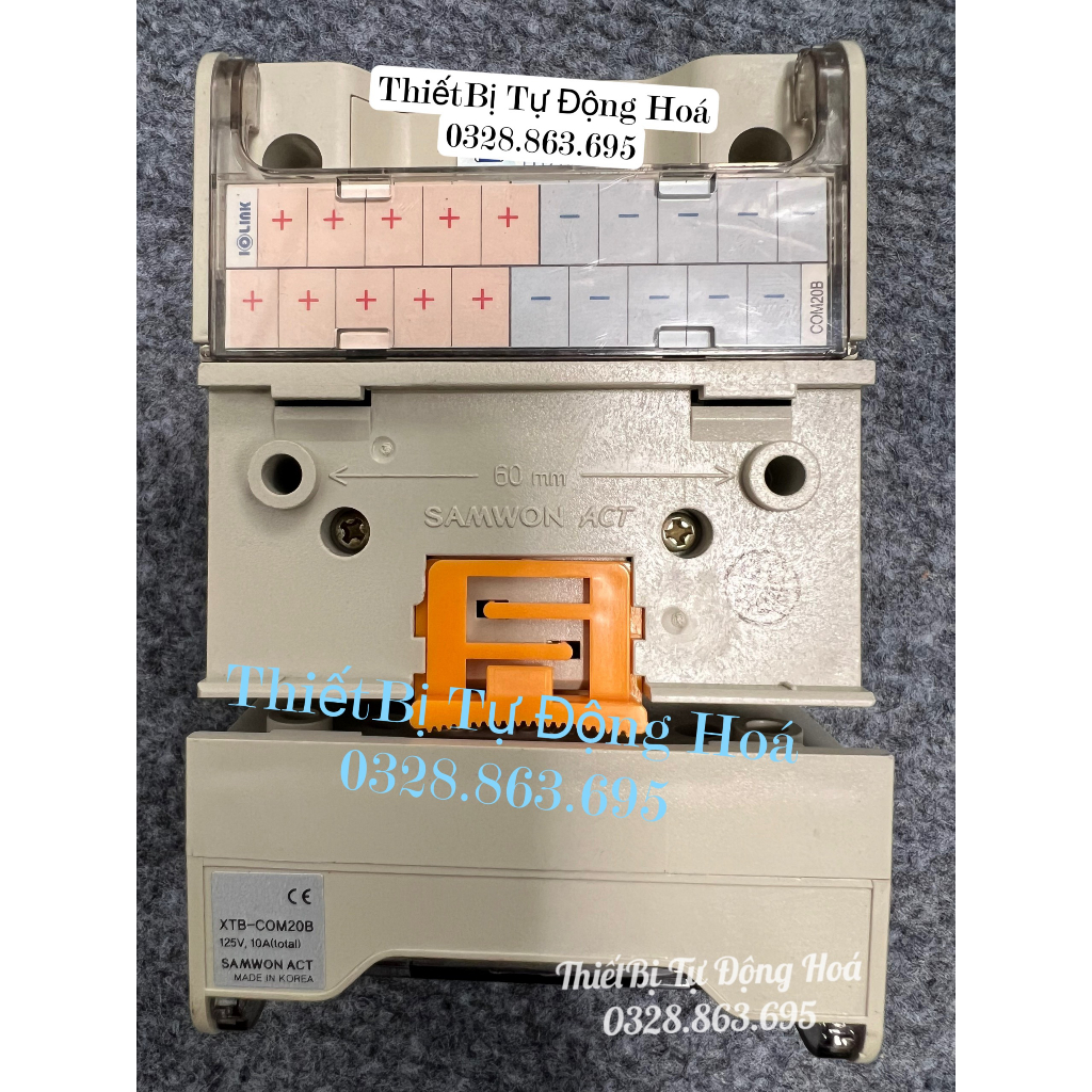 Cầu đấu âm dương cầu đấu cho PLC Samwon Act IOLINK XTB-COM20B, Interface Teminal Samwon Act ...