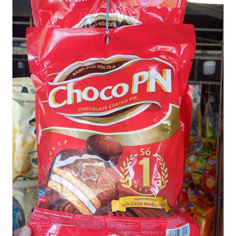 Bánh Phủ Socola Choco PN gói 216gam | Shopee Việt Nam