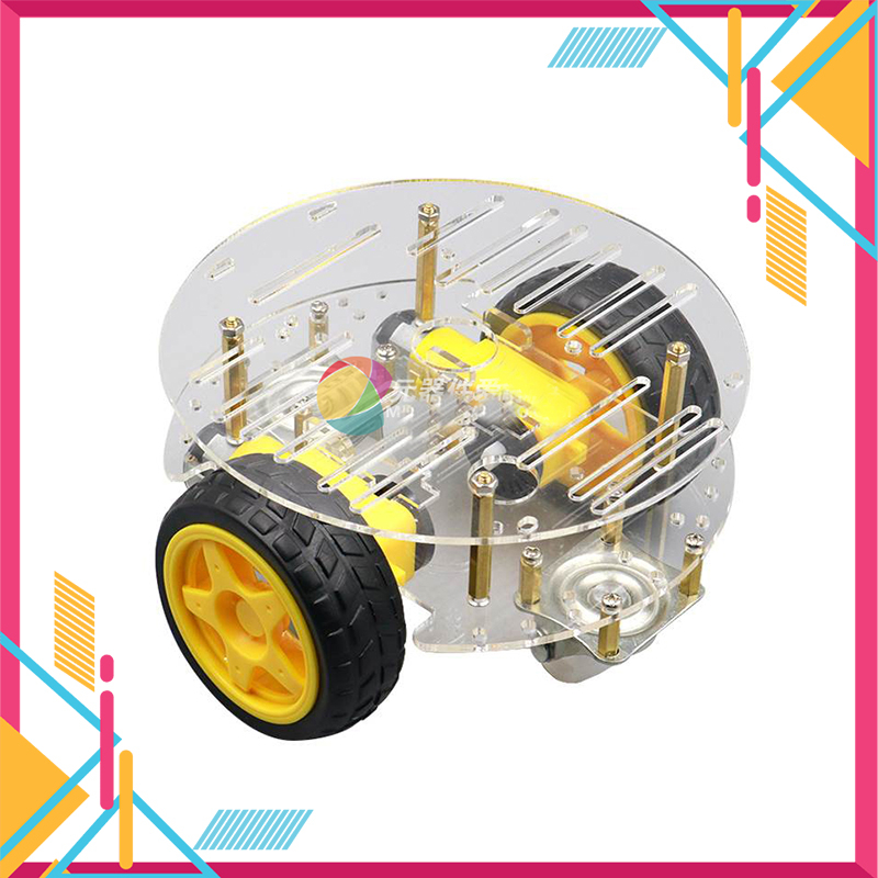Khung Xe Robot Tròn Đa Hướng 4 Bánh 2 Lớp 2/3 Tầng Tránh Chướng Ngại ...