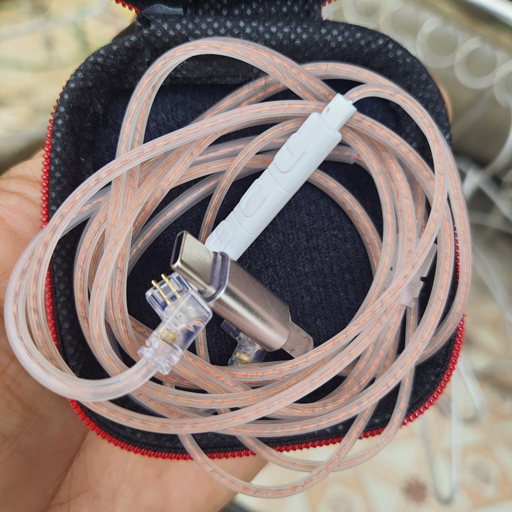 Dây Cáp Tai Nghe chân Type C có mic nâng Cấp Luxury02,lux08,Cho TRN MT1 ...