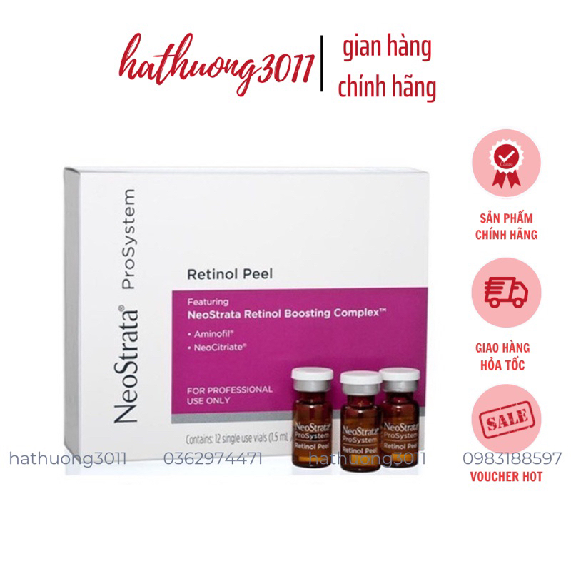 [Mã COSBAUH3 giảm 8% đơn 300K] Peel Da NeoStrata ProSystem Retinol Peel ...