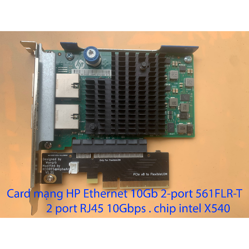 Card mạng HP Ethernet server 331FLR , 331T , 366FLR , 530FLR , 561FLR ...