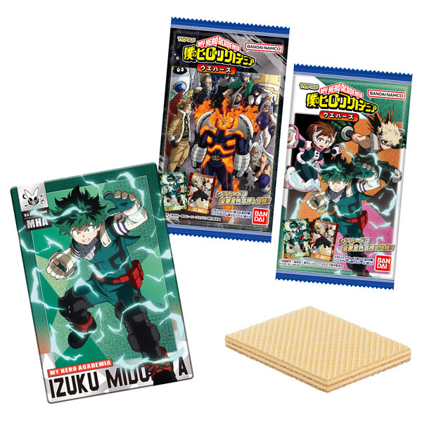 [Có sẵn] My Hero Academia MHA pack nhân phẩm bánh xốp kèm card | Shopee ...