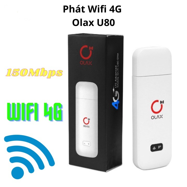 Dcom 4G Olax U80 Elite Đổi IP Cực Nhanh Có App Hỗ Trợ Đổi Liên Tục | Shopee Việt Nam