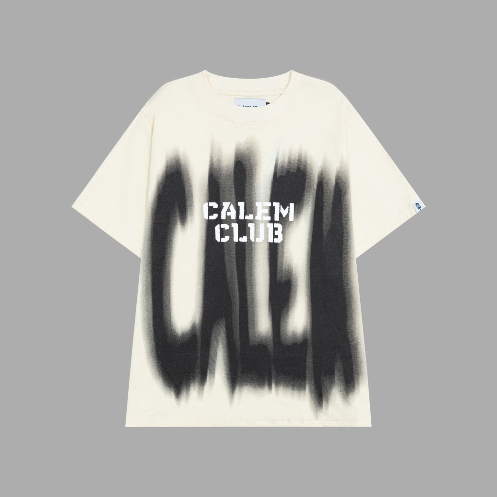 Áo Thun in Charm chữ Calem.Club - Áo phông tay lỡ form unisex brand ...