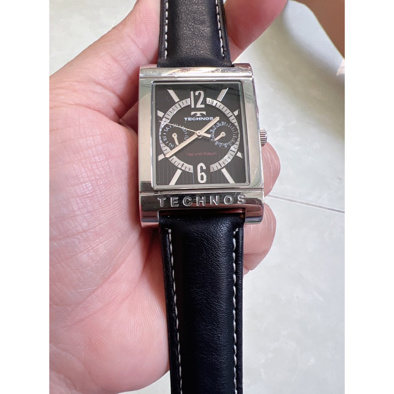 đồng hồ nam hiệu technos quartz | Shopee Việt Nam