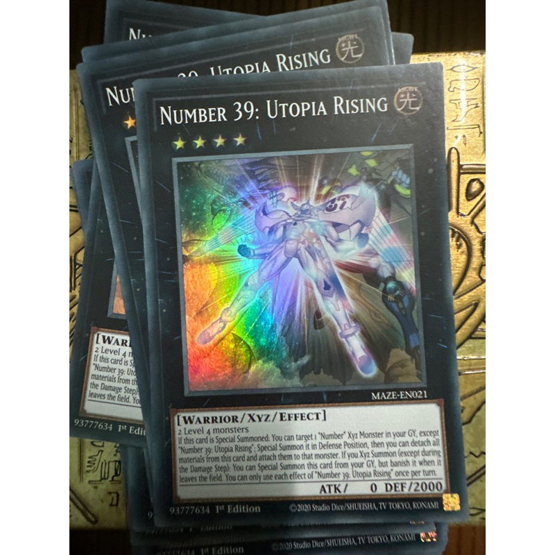 Bài yugioh: Number 39 utopia rising | Shopee Việt Nam