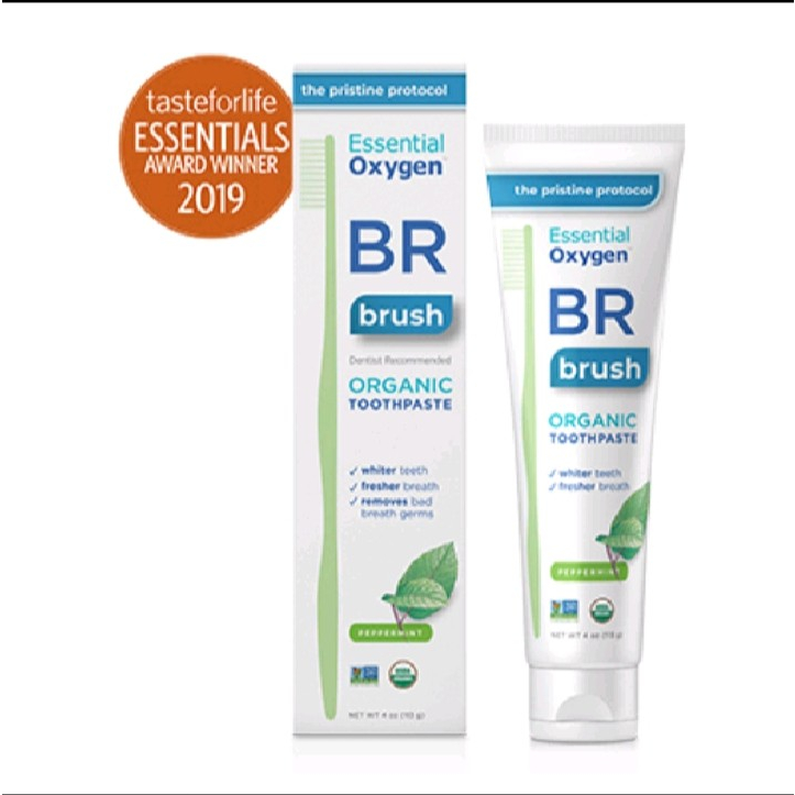 Kem đánh răng hữu cơ Essential Oxygen BR Toothpaste | Shopee Việt Nam