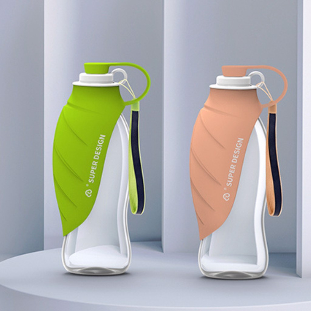 Bình nước du lịch Super Design tiện lợi cho chó mèo 580ml | Shopee Việt Nam