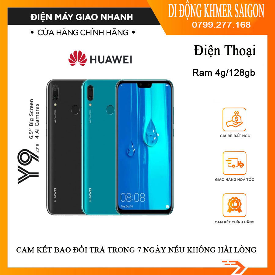 Điện thoại Hauwei Y9 2019 RAM 4G/64 GB máy chính hãng | Shopee Việt Nam