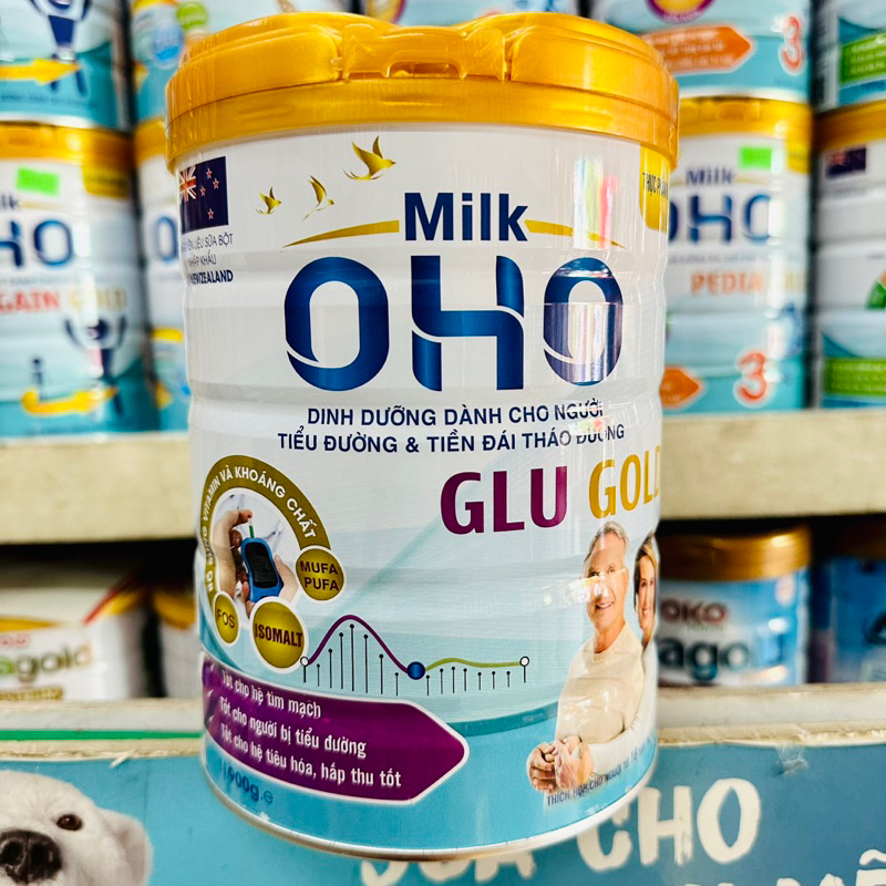 Sữa bột OHO MILK Glu Gold 900g | Shopee Việt Nam