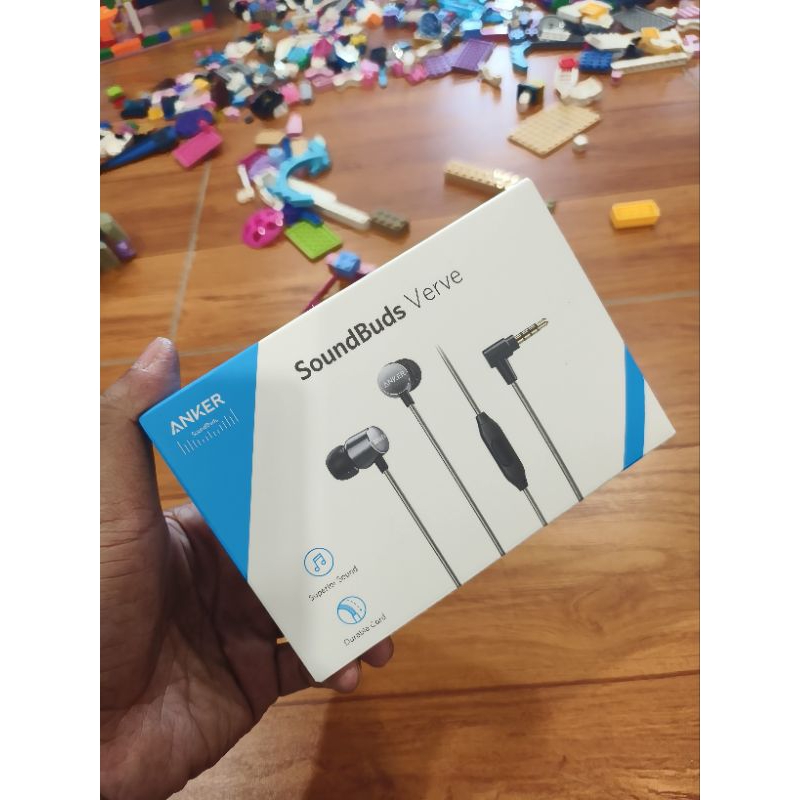 Tai nghe có dây chính hãng Anker SOUNDCORE SoundBuds Verve - A3801 ...