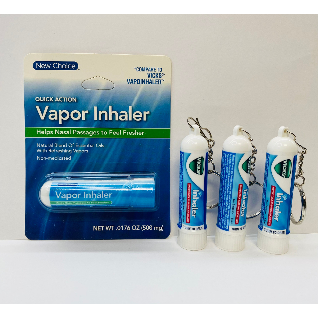 Ống hít mũi Vapor Inhaler Vicks New Choice giảm viêm mũi nghẹt mũi ...