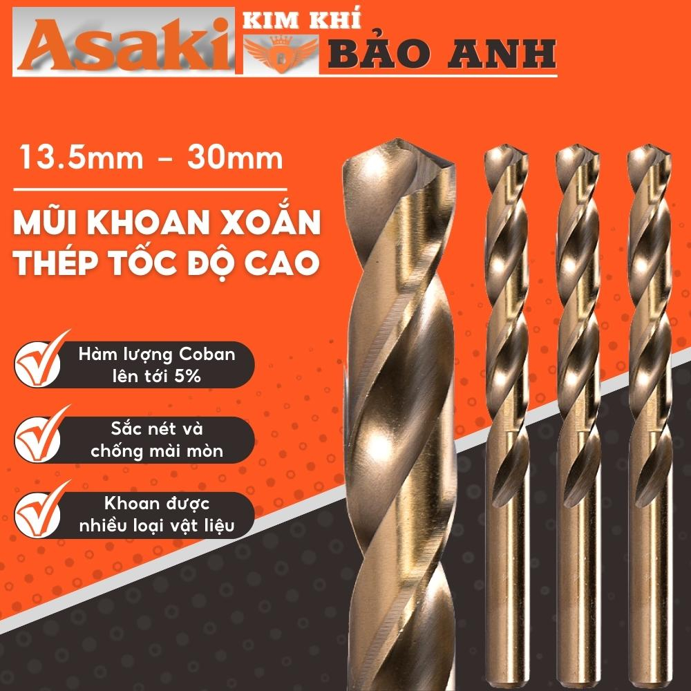 Mũi khoan inox đa năng NACHI Nhật Bản 13mm - 30mm, mũi khoan bê tông, sắt, gỗ chính hãng - Dùng ...