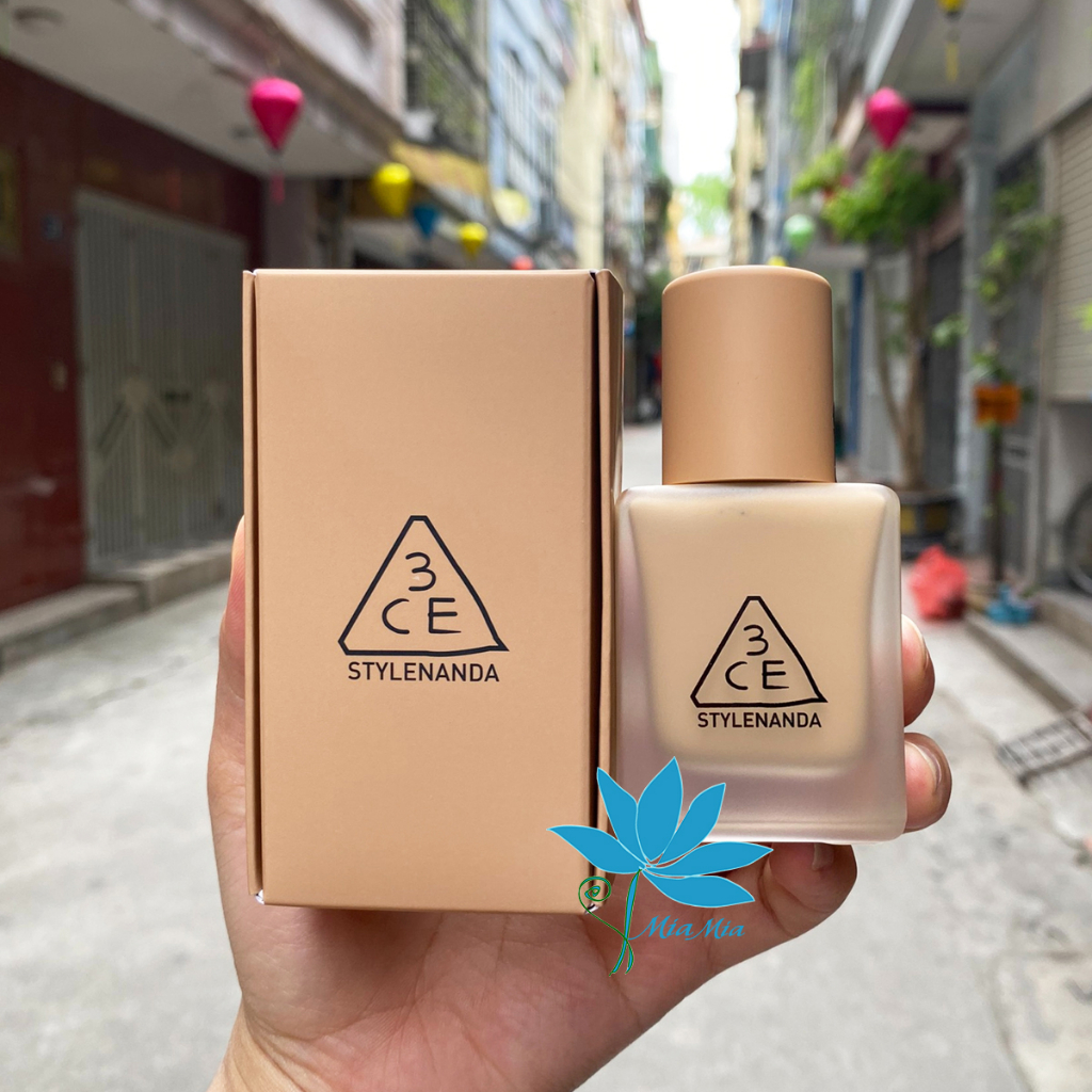 Kem Nền 3CE Velvet Fit Foundation Natural Medium Trung Bình Tự Nhiên ...