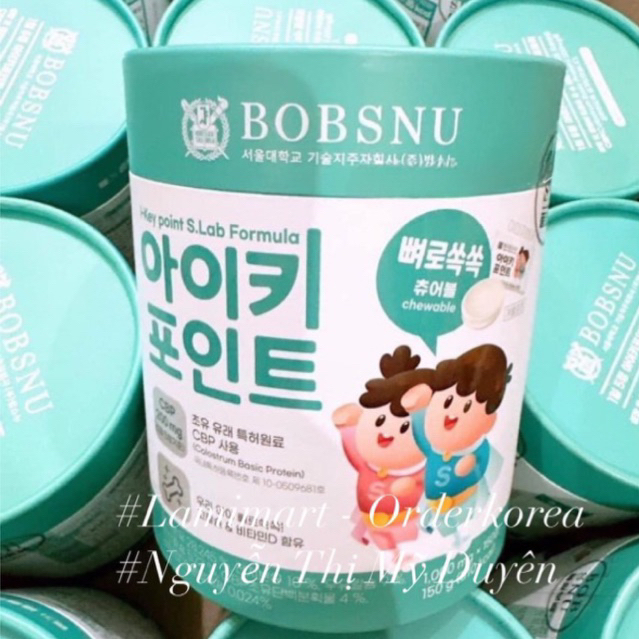 KẸO SỮA CANXI BOBSNU HÀN QUỐC | Shopee Việt Nam