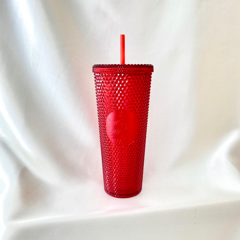 [STARBUCKS KR] - LY GIỮ LẠNH HOLIDAY 2020 BLING RED STUDDED COLD CUP ...