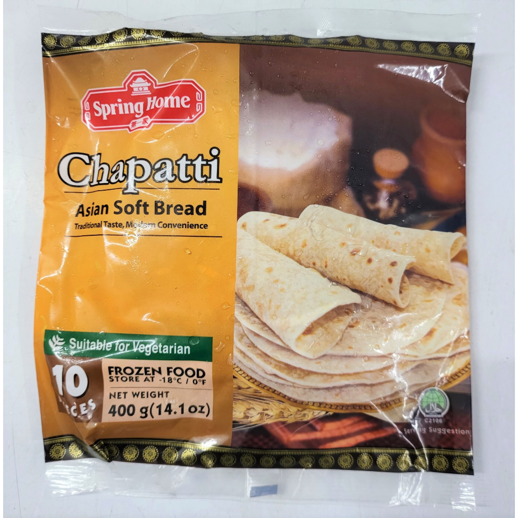 [Túi 400g – 10 bánh] BÁNH CHAPATTI ẤN ĐỘ [Singapore] SPRING HOME ...