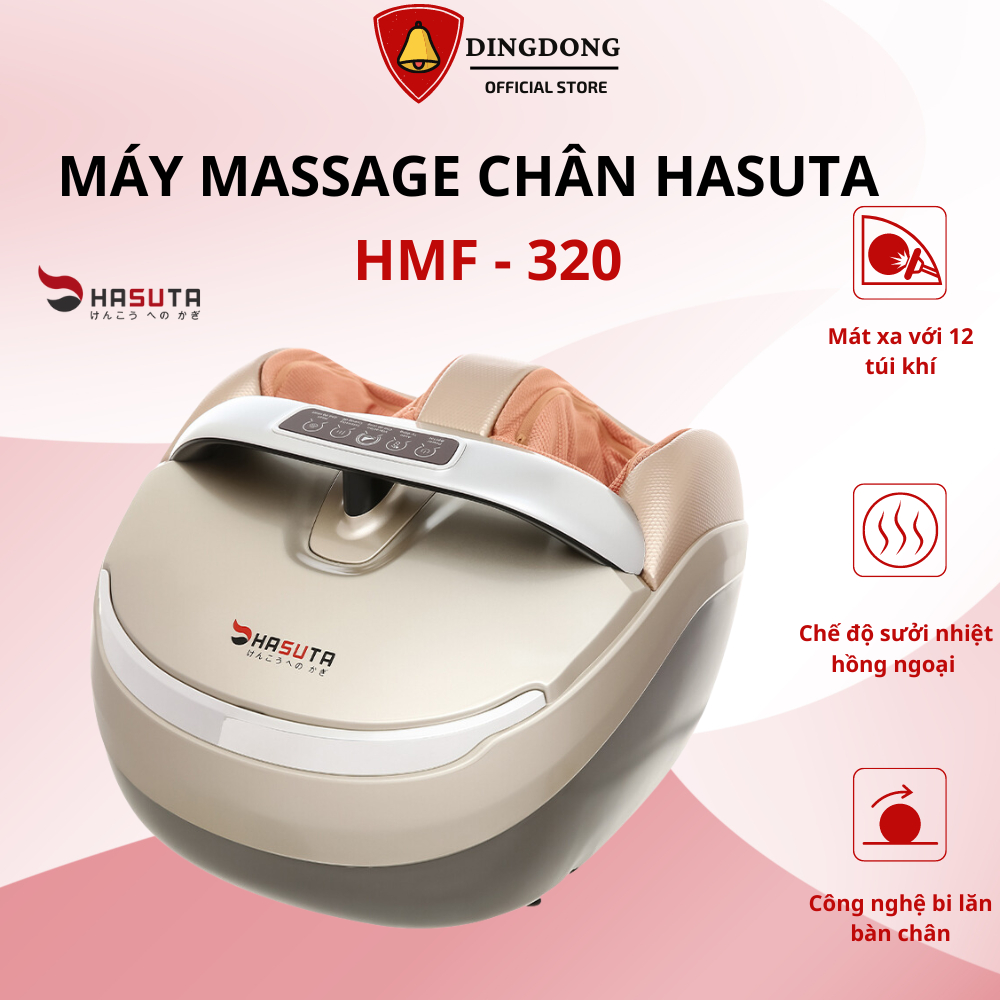 Máy massage chân Hasuta HMF 320 hính hãng - Máy mát xa chân màn hình ...