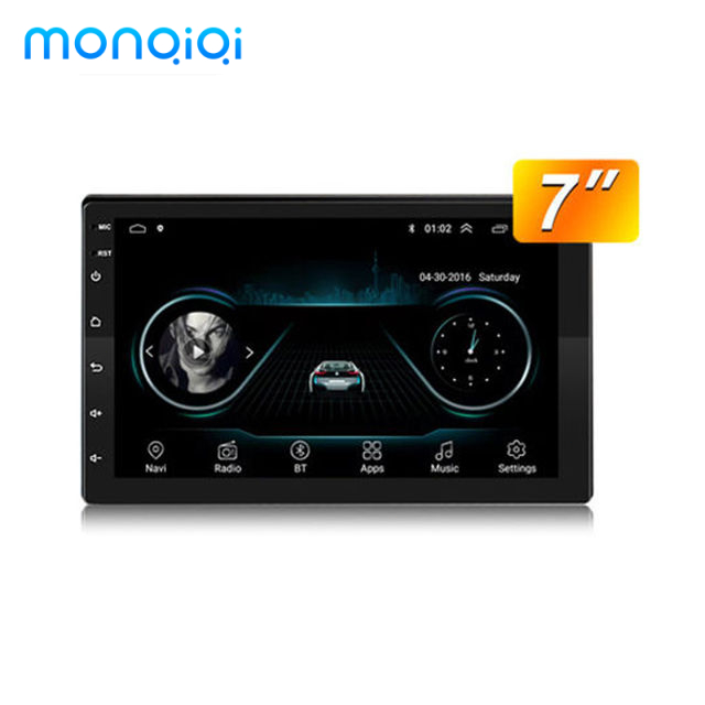 MONQIQI Màn android ô tô 7 inch Wifi Ram 2G - rom 32G, lắp được cho tất cả các dòng xe ô tô có ...