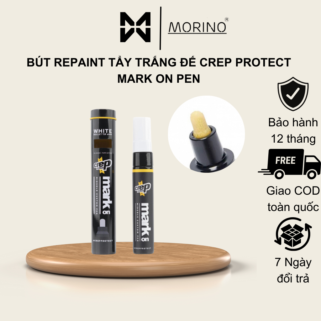 Bút Repaint đế giày Crep Mark On Pen dùng để làm trắng, che đi vết ố ...