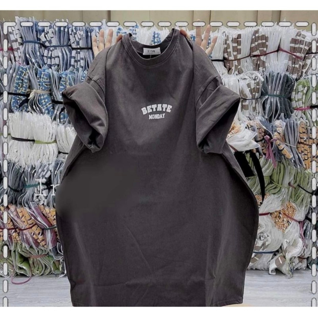 Áo thun phông nữ 3158 chất cotton khô thoáng mát, form rộng tay lỡ THE ...