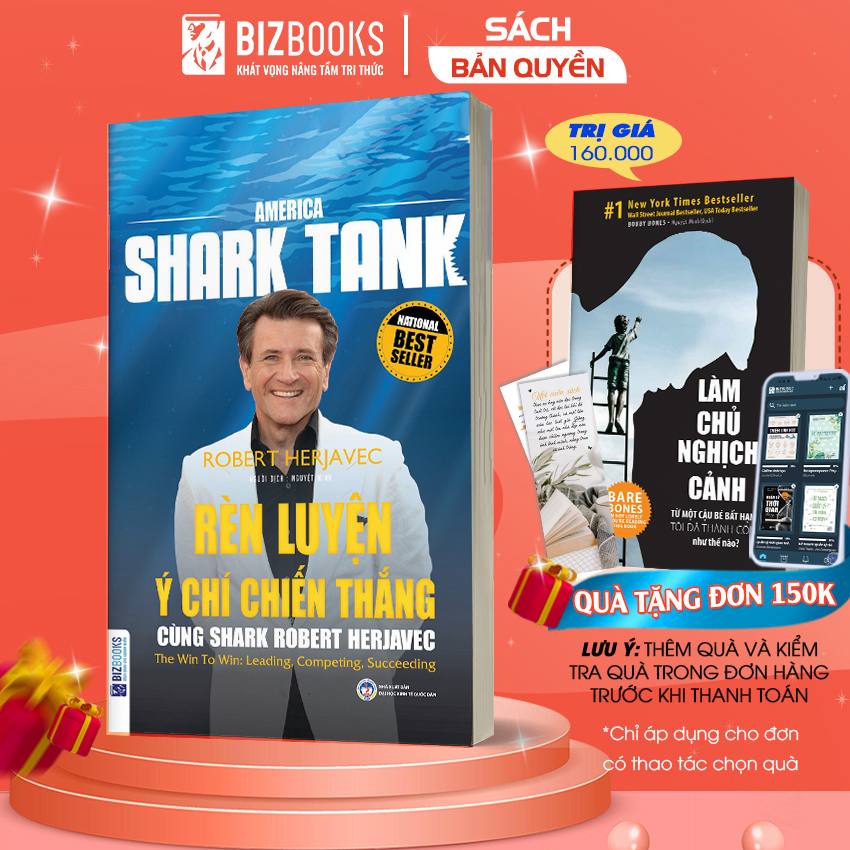 BIZBOOKS - Sách - AMERICA SHARK TANK - Rèn luyện ý chí chiến thắng cùng ...