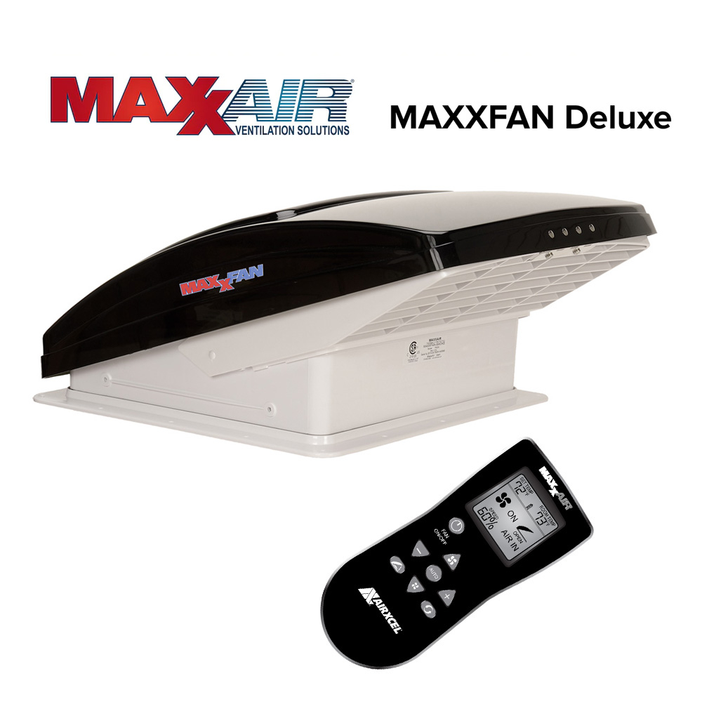 Quạt thông gió MaxxAir Maxxfan Deluxe Roof Vent400x400mm | Shopee Việt Nam