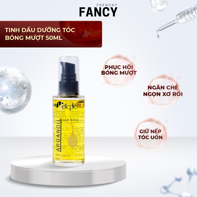Tinh Dầu Dưỡng Tóc Mềm Mượt Bóng Khỏe, Phục Hồi Hư Tổn, Ngừa Chẻ Ngọn Hello Pro 50ml | Shopee ...