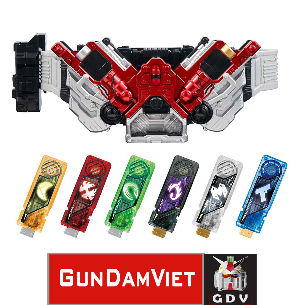 Thắt lưng Kamen Rider W DX W Driver 6 Memory China Bootleg Lost driver ...