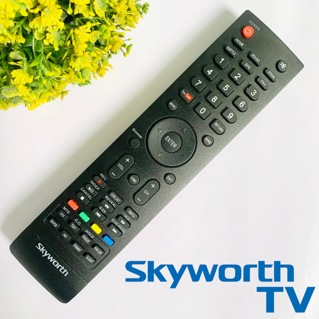 Điều khiển smart tv skyworth - REMOTE Skyworth TV | Shopee Việt Nam