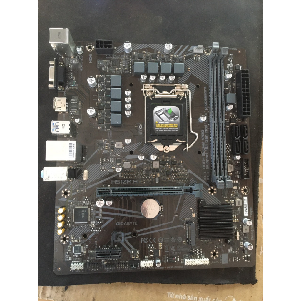 M.2 Socket Motherboard Gigabyte H510M K V2 Motherboard - Intel LGA 1200 ...
