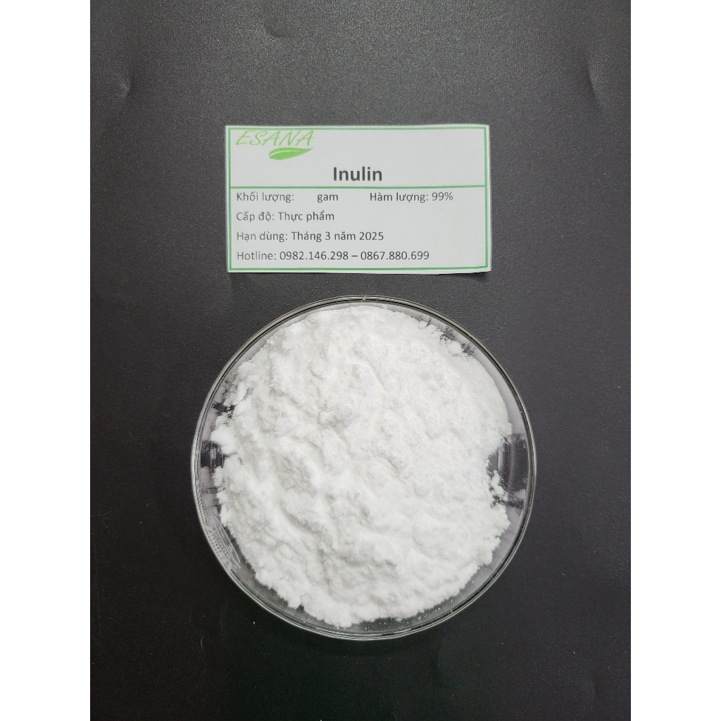 500g Inulin Bột Inulin chất xơ hòa tan trong nước cấp thực phẩm ...