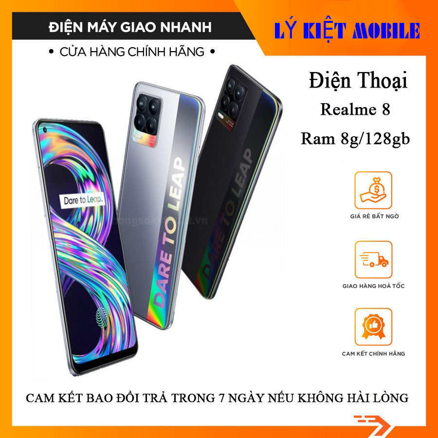 Điện thoại Realme 8 Ram 8/128GB Pro chính hãng | Shopee Việt Nam