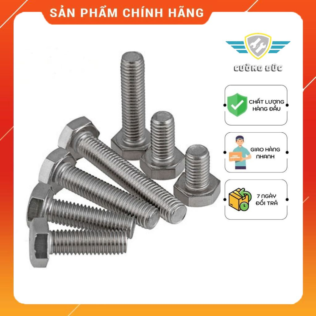 Bulong M10 Mạ Kẽm - Bulong 8.8 - M10 đủ size đầu cờ lê | Shopee Việt Nam