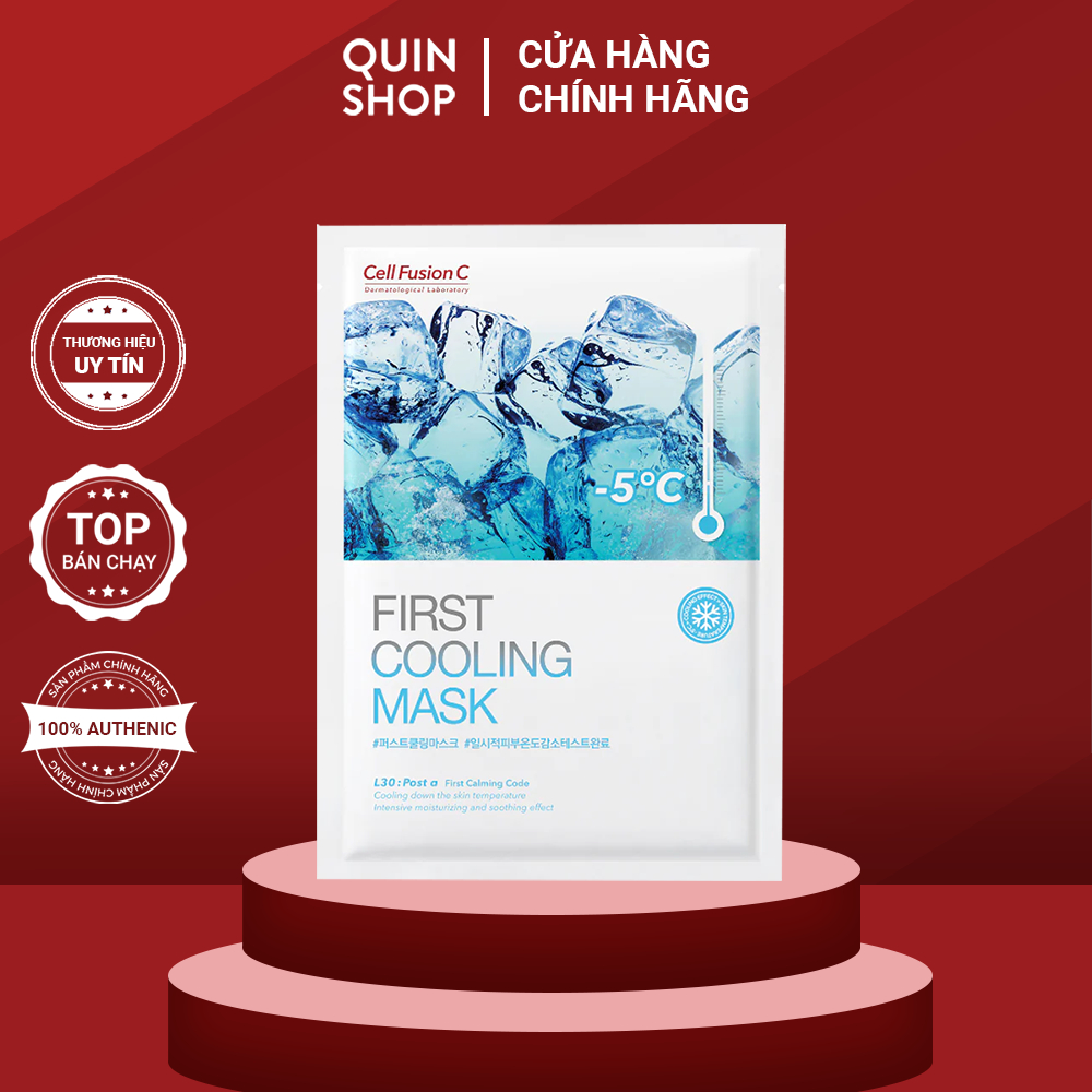 Mặt Nạ Giấy Làm Dịu Da Cell Fusion C First Cooling Mask | Shopee Việt Nam