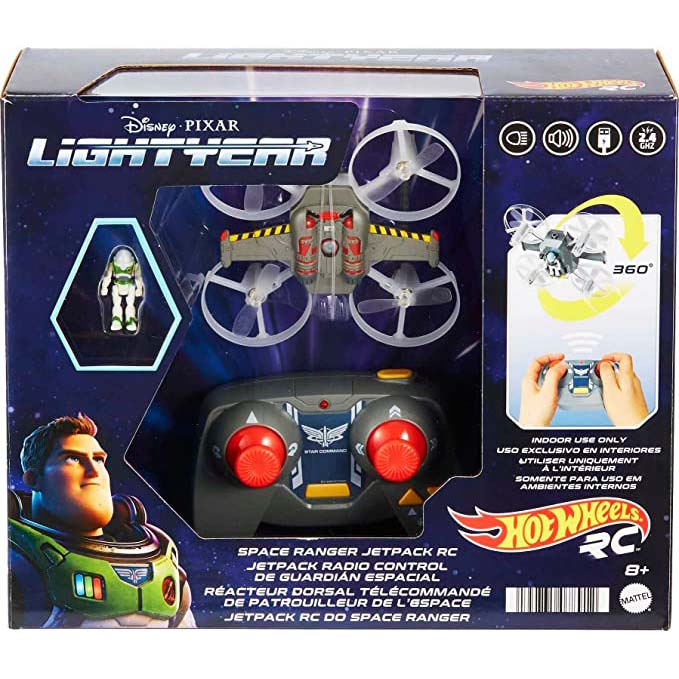 Máy bay điều khiển từ xa Hot Wheels Rc Space Ranger Jetpack Lightyear ...