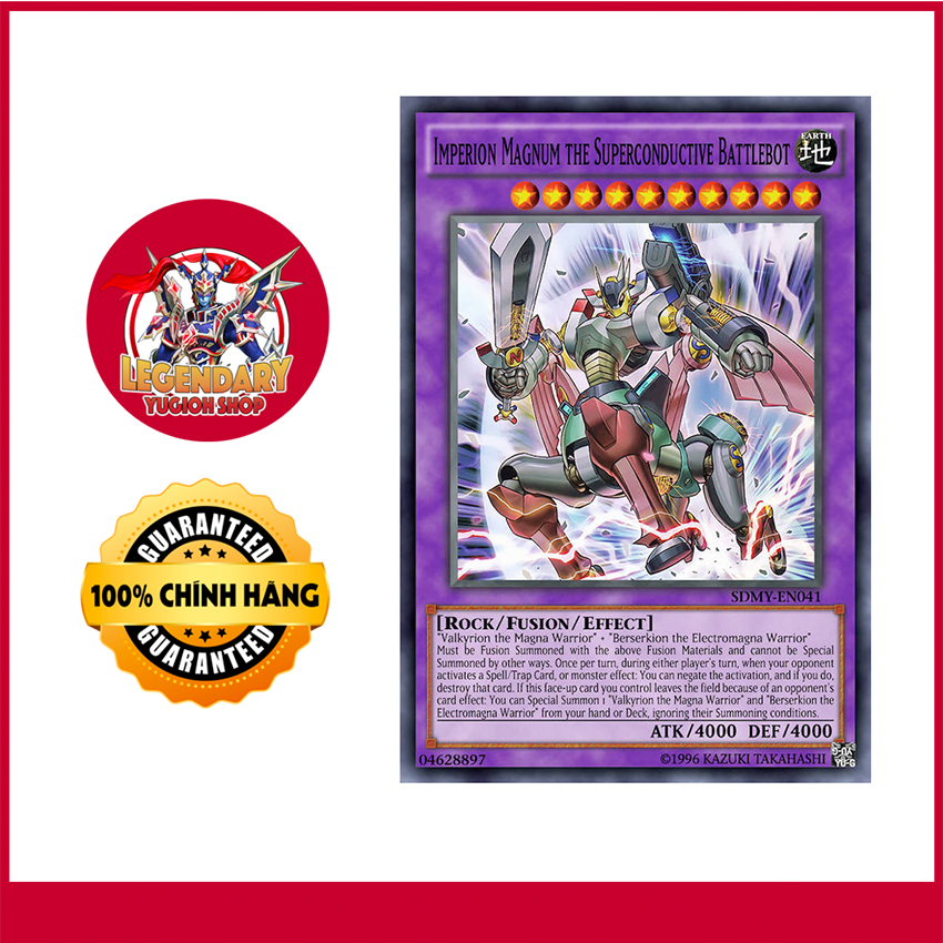 [Thẻ Bài Yugioh Chính Hãng] Imperion Magnum the Superconductive ...