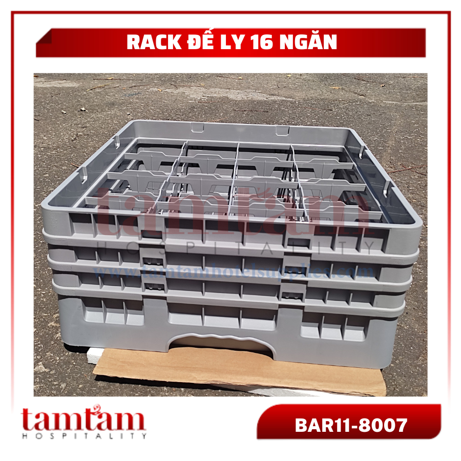 Rack Đựng Ly 16 Ngăn Nhựa Dùng Cho Máy Rửa Chén Công Nghiệp | Shopee ...