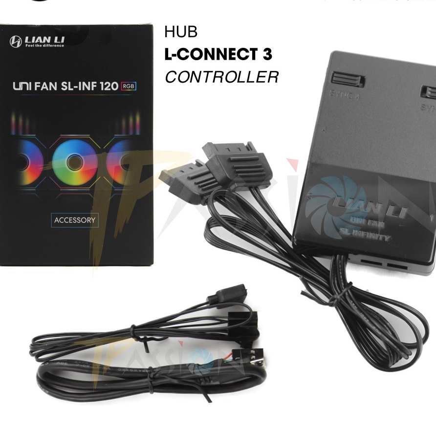 Hub kết nối fan lianli, hub L-connect 3 cho fan lian li, ZIN theo combo ...