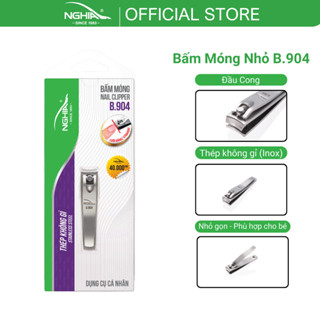 Bấm Móng Tay Chân Thép Không Gỉ KỀM NGHĨA B.904 - Lưỡi Cong (Loại Nhỏ ...