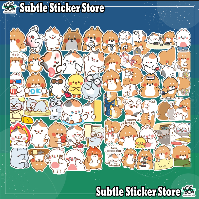 [Tonton friends] - Set 10/15/25/30 Sticker Tonton và những người bạn ...