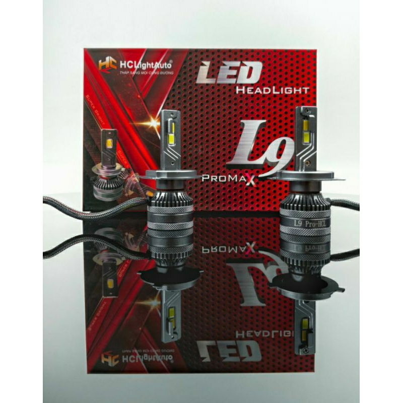 Đèn Led L9 3 màu (sáng trắng-vàng nhạt-vàng đậm) H1 H3 H4 H7 H8 H9 H11 H16 9005 9006 | Shopee ...