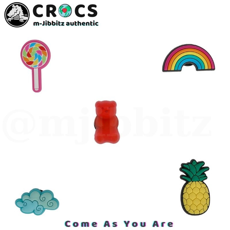 phụ kiện Crocs Jibbitz Charm Set Candy (5pcs) | Shopee Việt Nam
