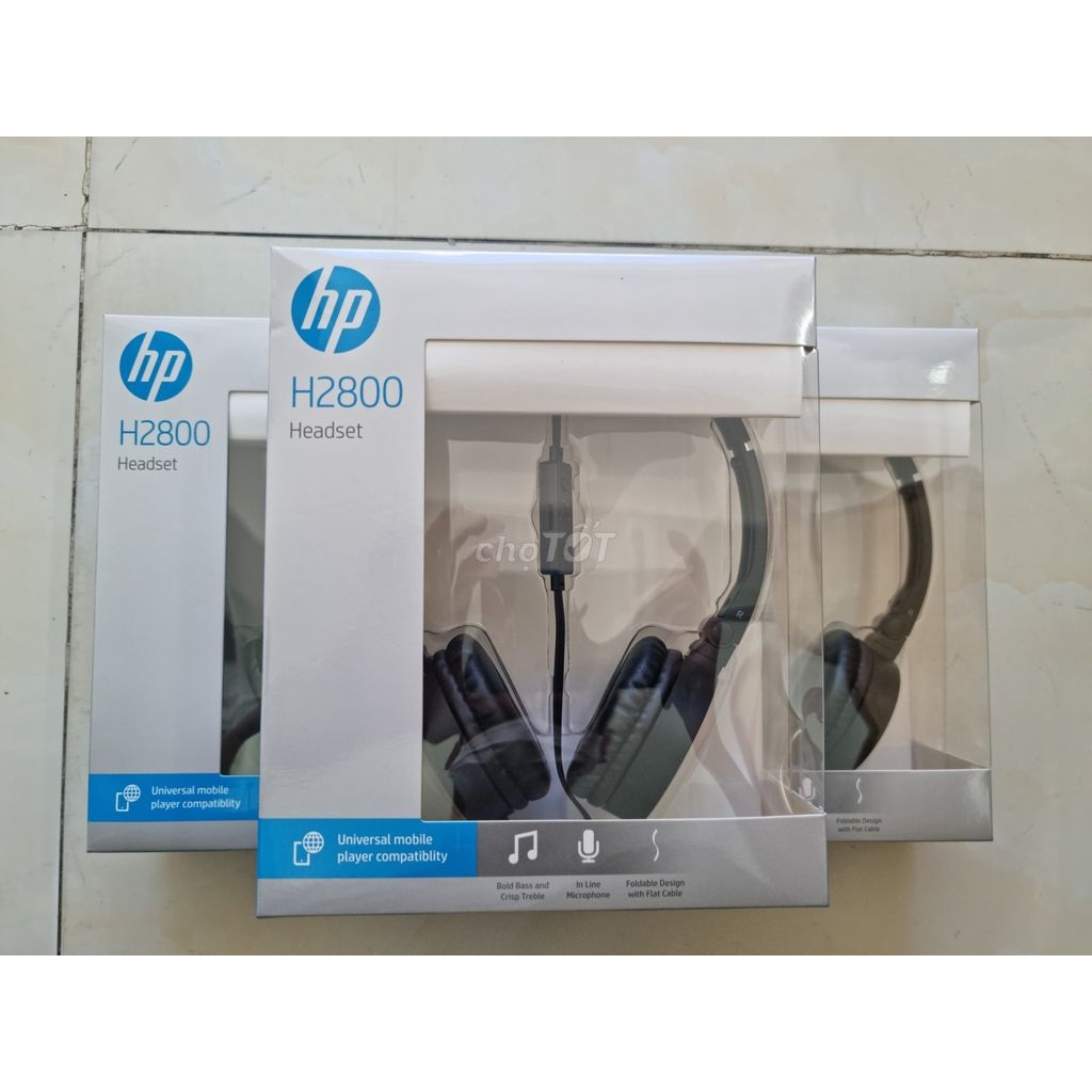 Tai nghe chụp tai hãng HP model H2800 | Shopee Việt Nam