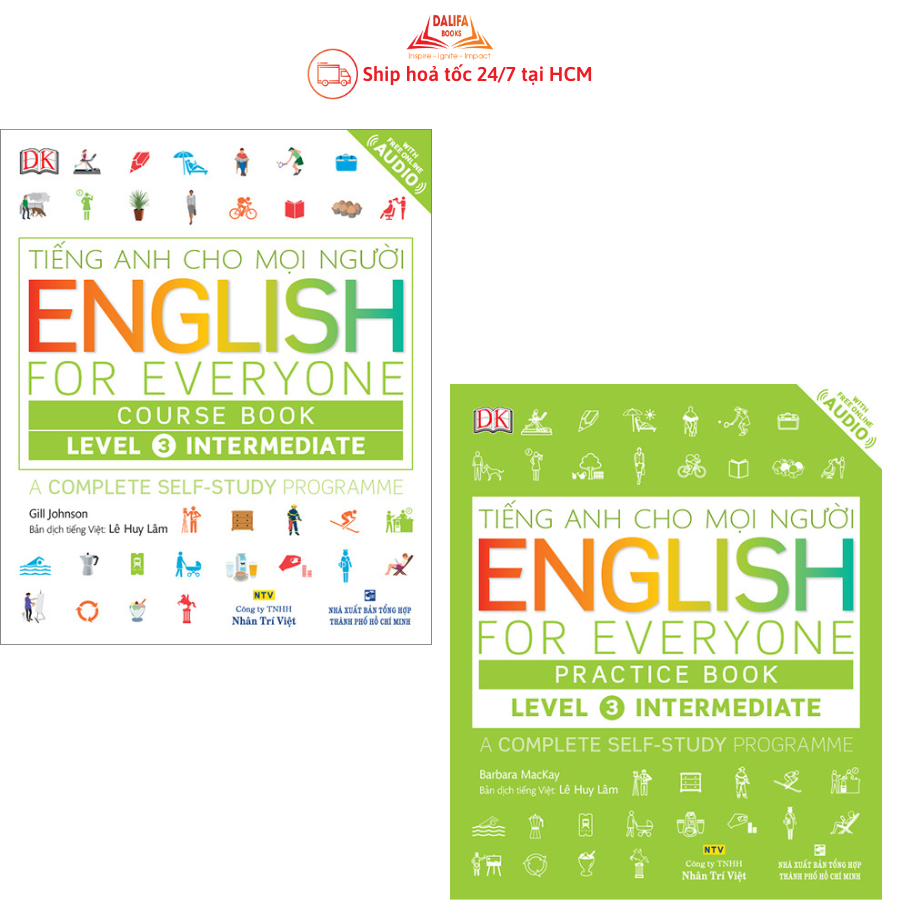 Sách - Combo 2 cuốn English for Everyone - Level 3 Intermediate ...