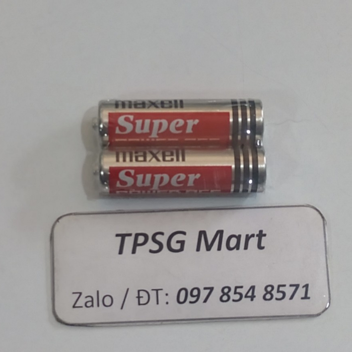 Pin Maxell AA (2A) / 1.5V (AA / 1.5V - R6P(AR) / SUM-3): Cặp - 2 Viên ...