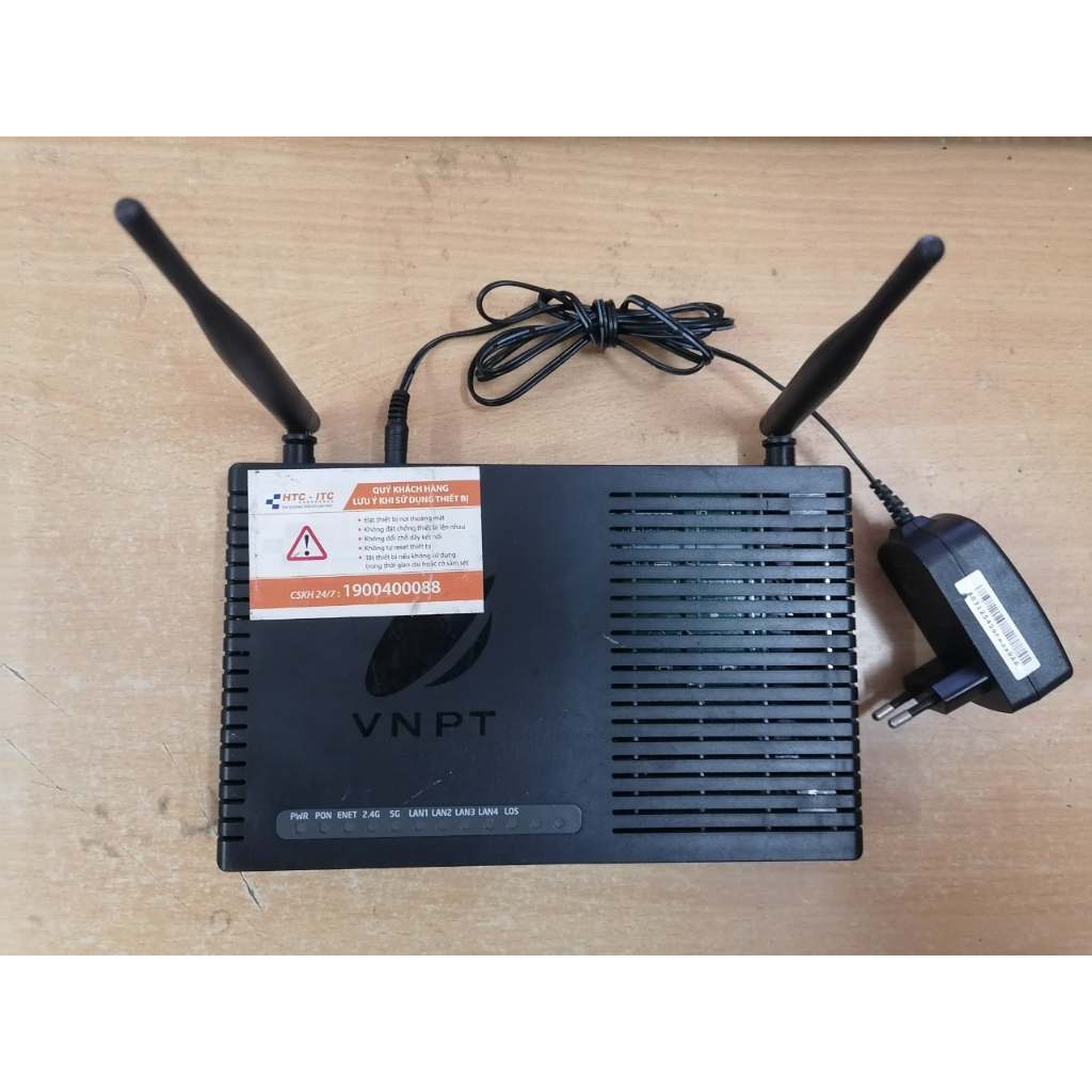 Modem Wifi Quang iGate GW040 Và GW040H - GPON 2 Râu, Hàng Chính Hãng V ...