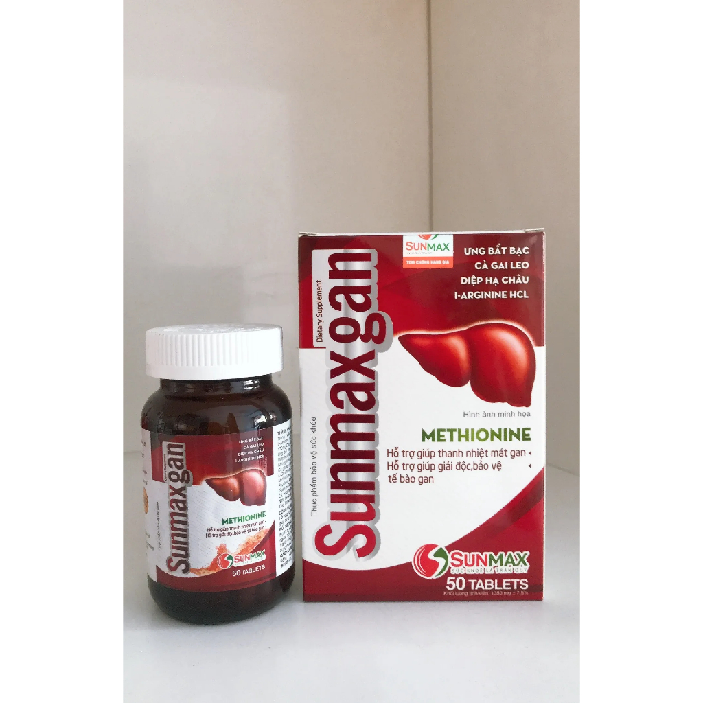 Viên Uống Tăng Cường Chức Năng Gan Sunmax GAN (Hộp 50 Viên) | Shopee Việt Nam